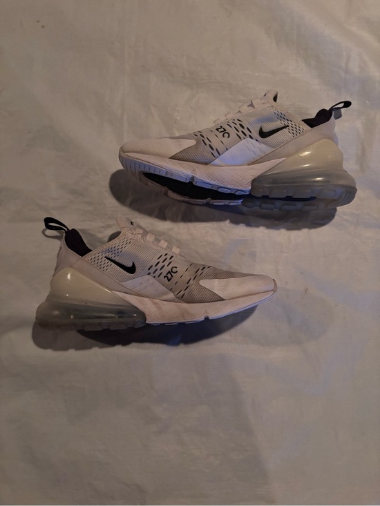 Nike | Shoes | Nike Air Max 27 Light Gray And Black Slipon Sneakers ...